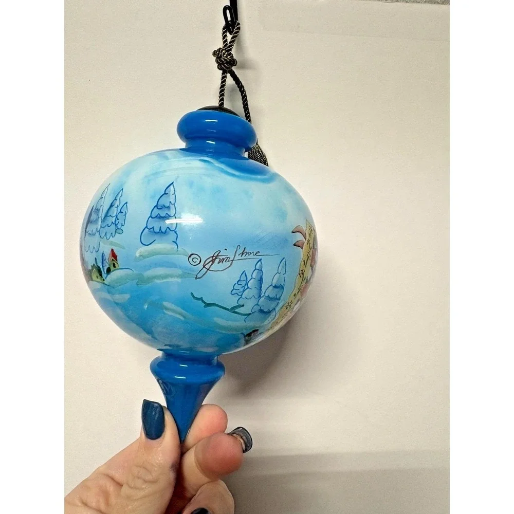Ne'Qwa Art | Holiday | Used Neqwa Art Jim Shore Reverse Painted Glass ...